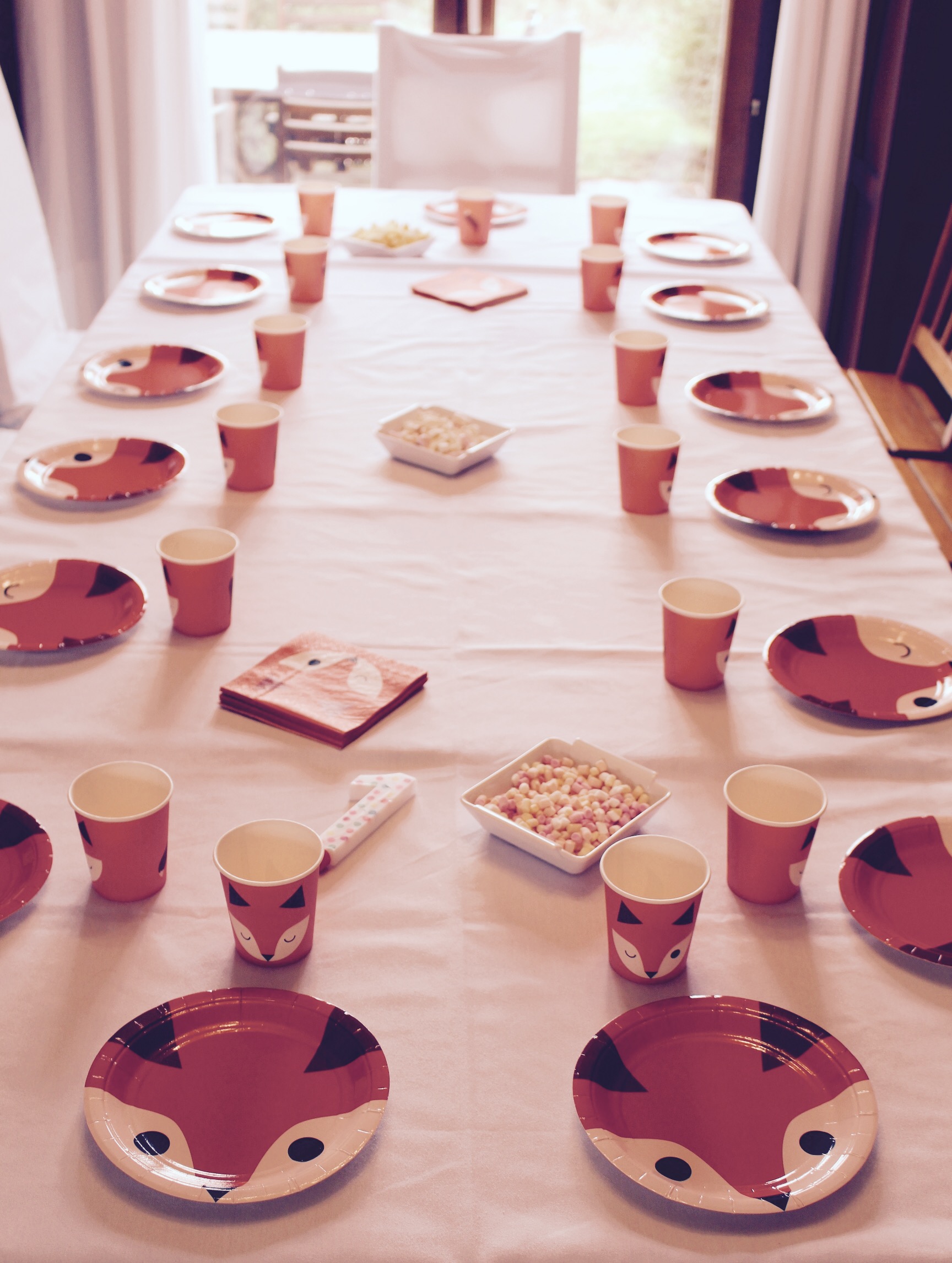 Goûter d'anniversaire sur le thème renard | Blog Papa Ratatam